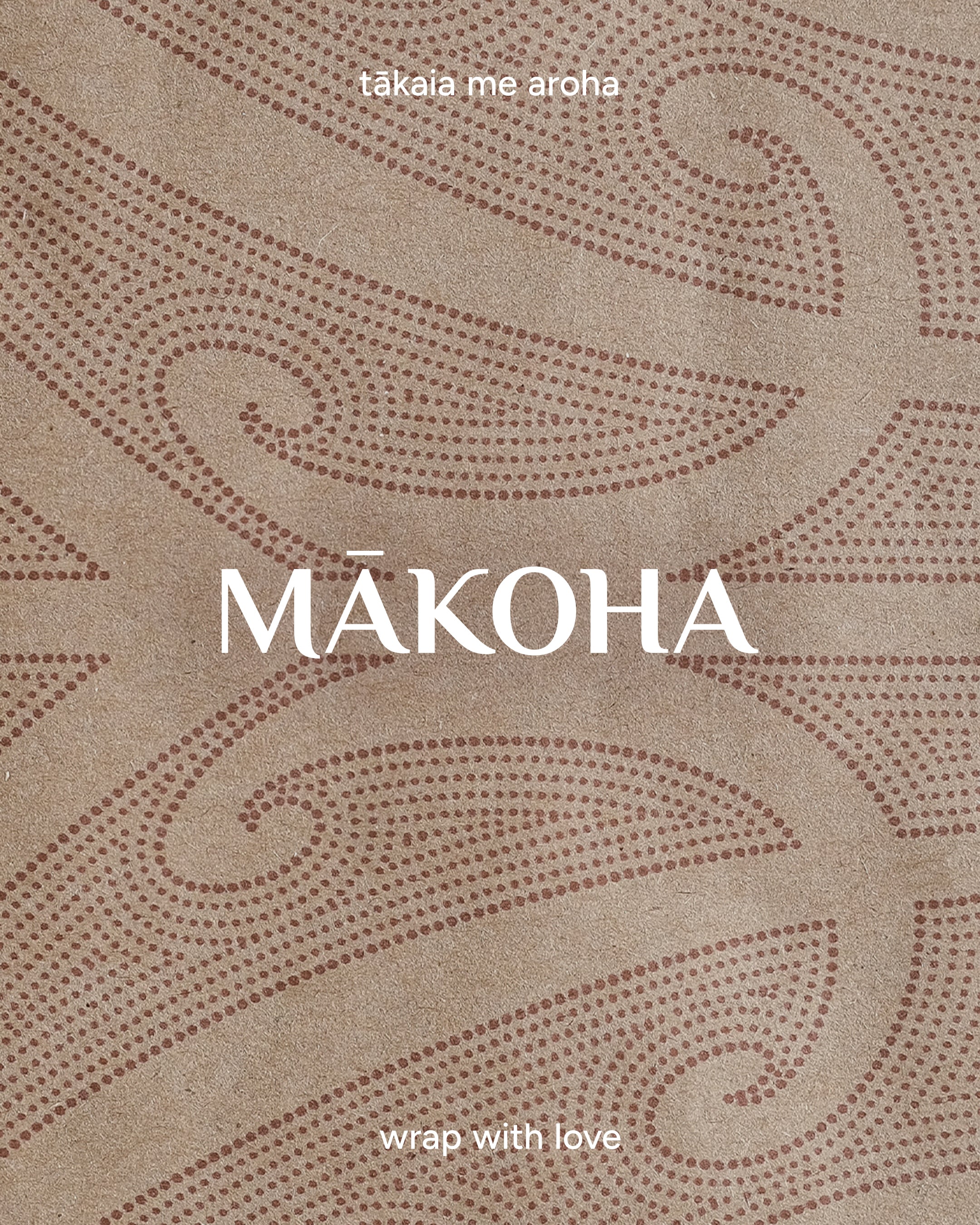 About Mākoha - Premium Māori Design Gift Wrapping Paper